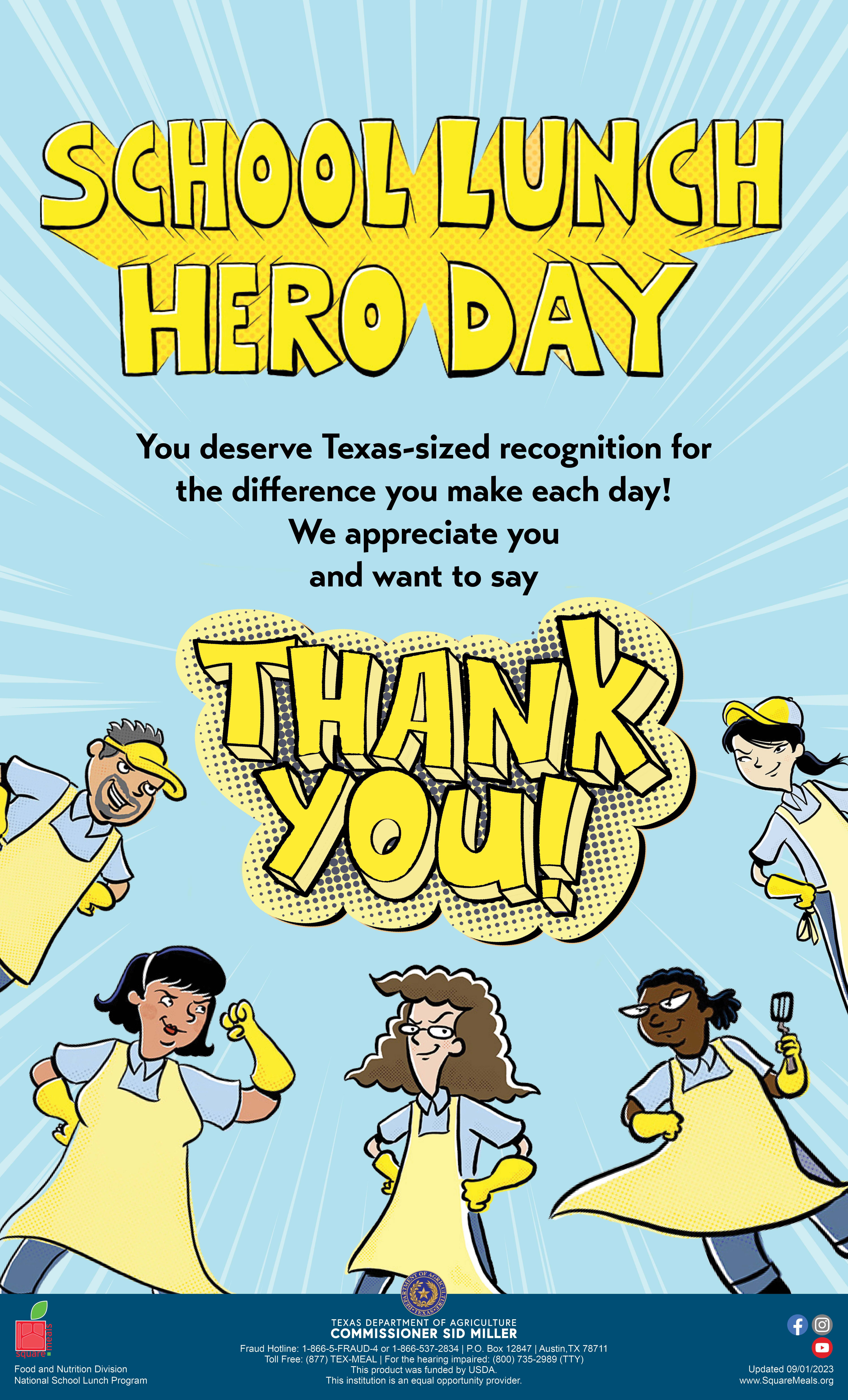School Lunch Hero Day
