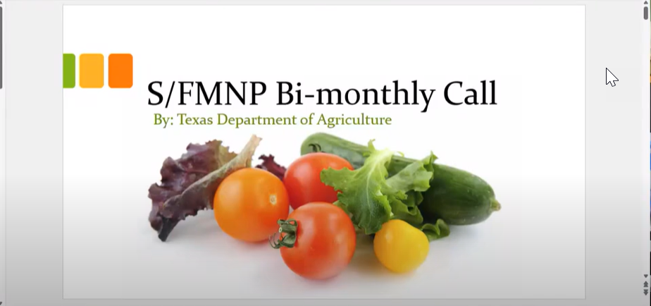 Farmers Market Nutrition Program