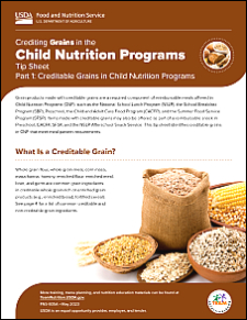 Meal Patterns for CACFP