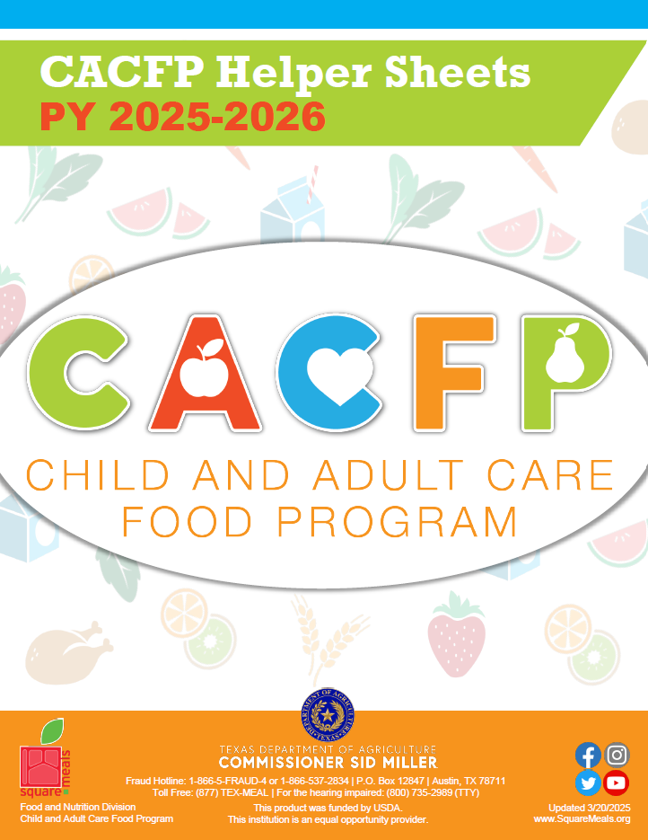 Resources for CACFP